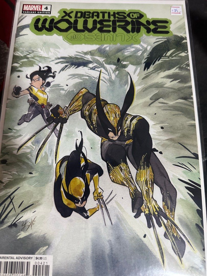 X Deaths Of Wolverine #4 | Peach Momoko | 1:25 | Variant Marvel Comics, Hobbies & Toys, Books ...