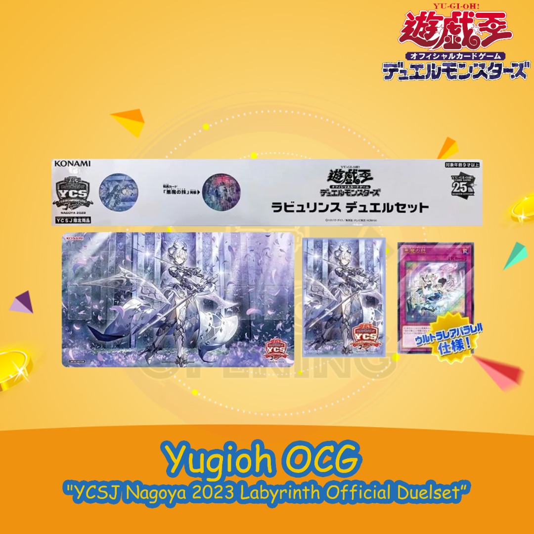 Yugioh OCG YCSJ Nagoya 2023 Labyrinth Official Duelset, Hobbies & Toys, Toys & Games on Carousell