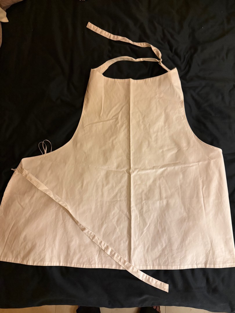 Zara white Apron top, Women's Fashion, Tops, Blouses on Carousell