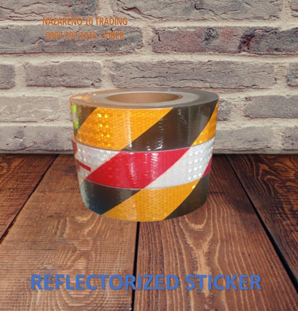 Zebra Reflectorized sticker 120, Everything Else, Others on Carousell