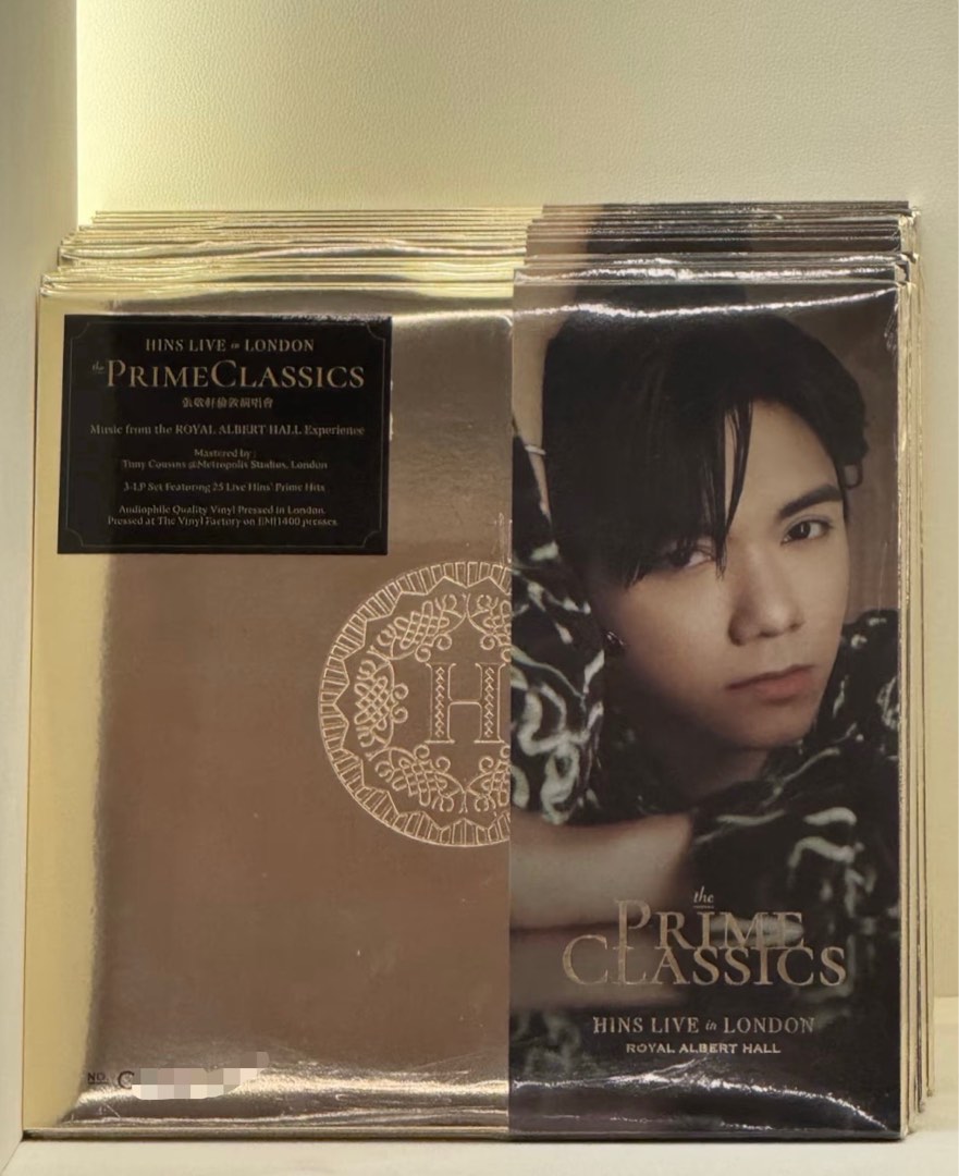 限量1000 張敬軒 TPC 金膠 the prime classics hins live in London Audiophile ...