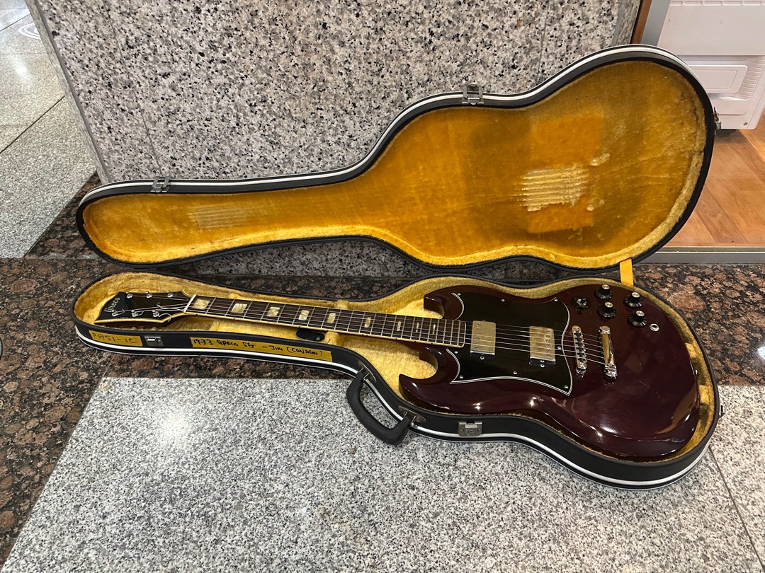 1973 Greco SG with original Maxon Jazz Rock pickups (U-500), Hobbies ...