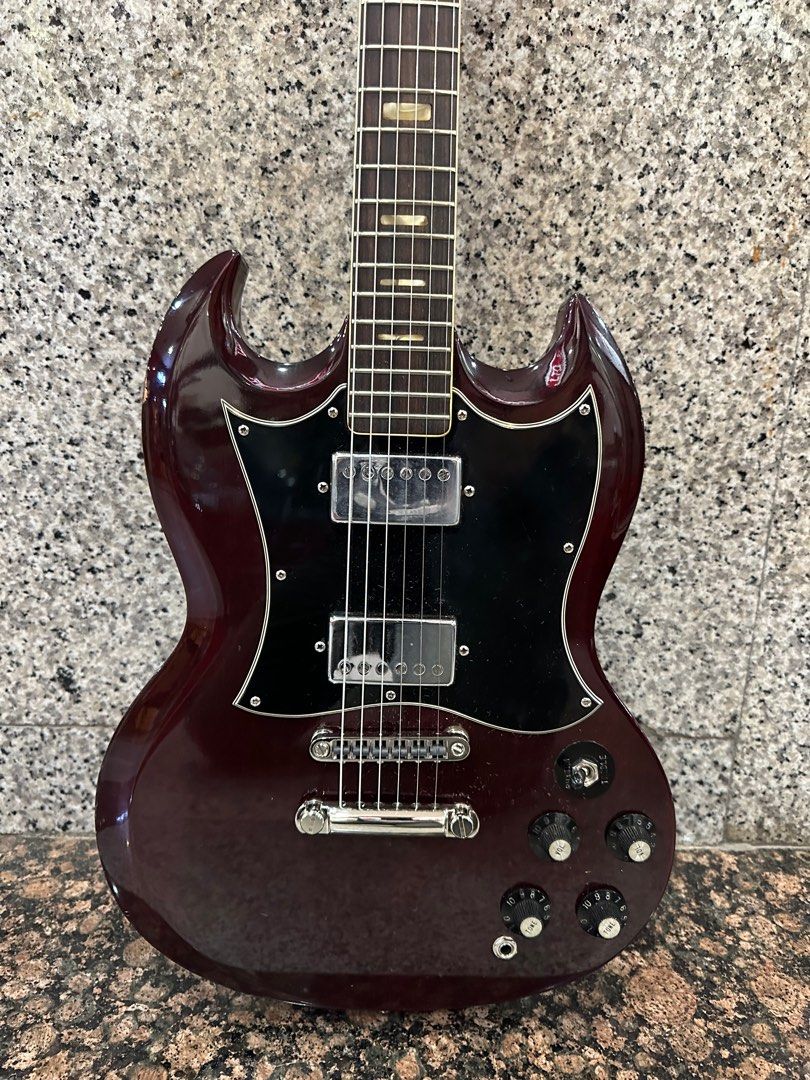 1973 Greco SG with original Maxon Jazz Rock pickups (U-500), Hobbies ...