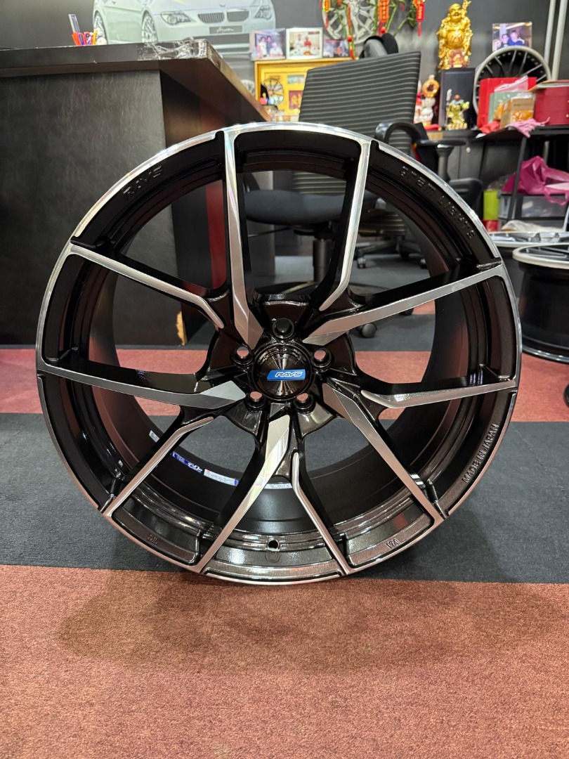 19" Rays Original: Gram Lights 57 DNA rims, Car Accessories, Tyres ...