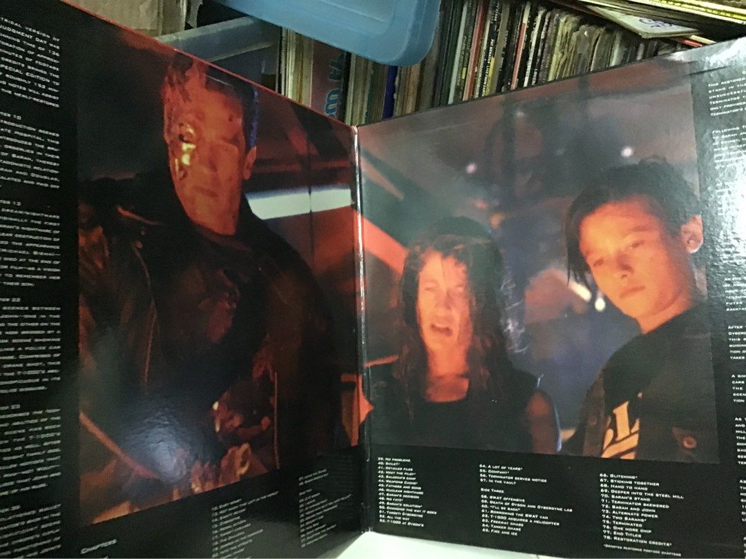 2x LD Terminator 2 - Judgement Day - Arnold Schwarzenegger OOP DOUBLE ...