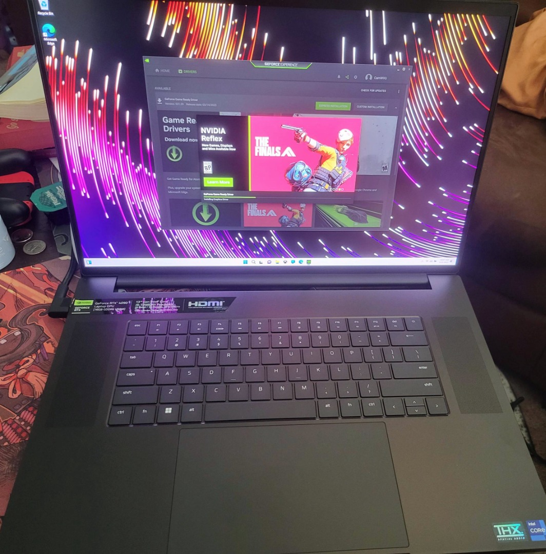 4090 Razer Blade 18 (2024) 4K 4090 Laptop Razer 18 64GB 4TB, Computers ...