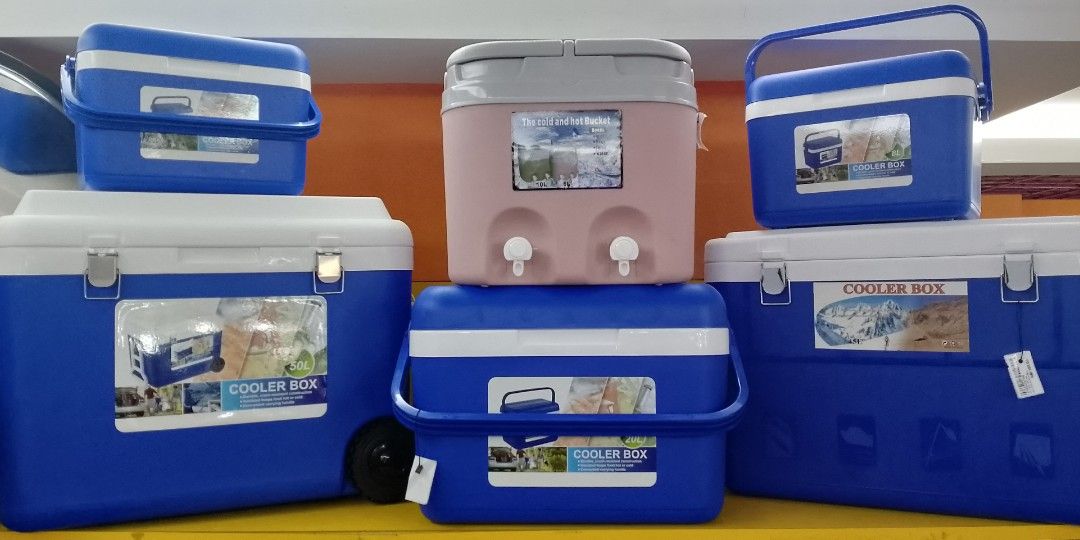 8L TO 50L COOLER BOX, Furniture & Home Living, Kitchenware & Tableware ...