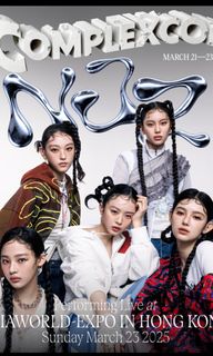 放 ComplexCon 香港2025 23/3 1788&1388飛 （NJZ), 門票＆禮券, 活動門票 - Carousell