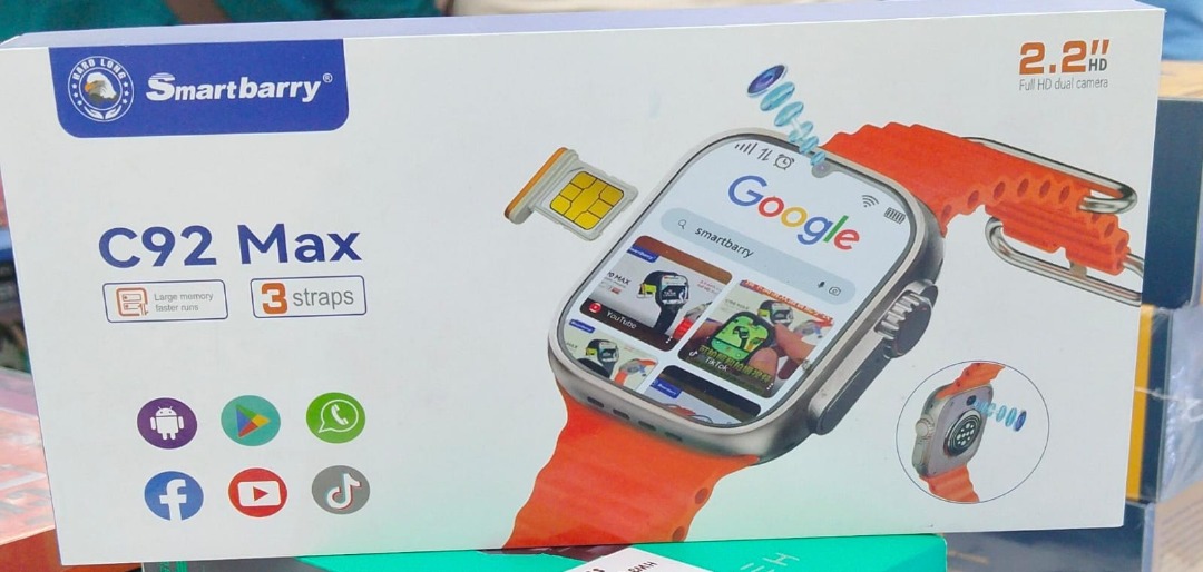| Smartbarry | C92 Max 4G Sim Smart Watch | 2.2 inch Full HD dual Camera | Store pickup ...