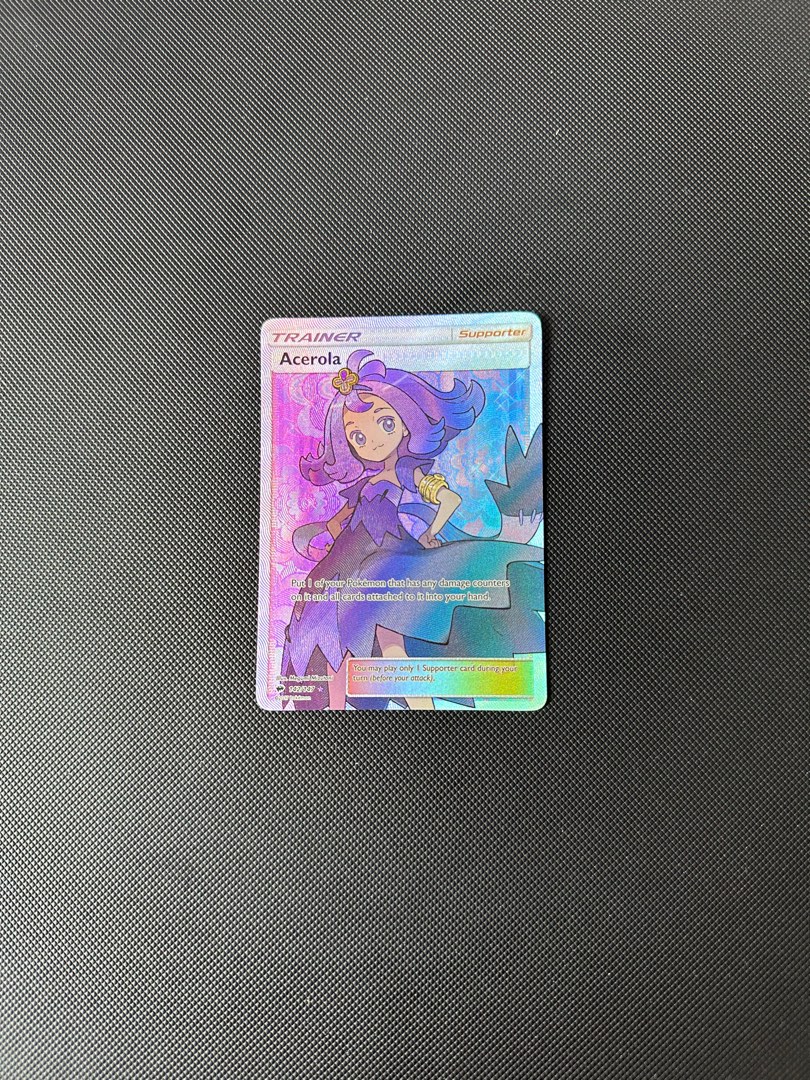 Acerola Full Art | Mimikyu |Waifu Trainer | Pokemon SM| Sun & Moon ...
