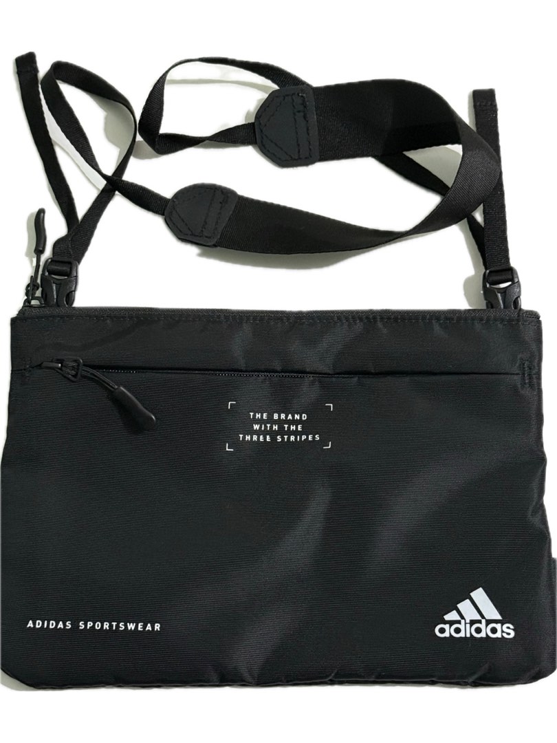 Adidas Lifestyle Must Haves Sacoche Unisex Black IM5211, Men's Fashion ...