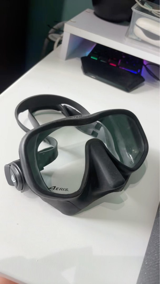 Aeris Coral Diving Mask, Sports Equipment, Sports & Games, Water Sports ...