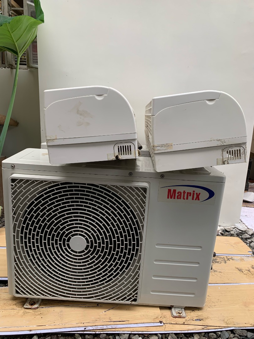 Aircon , Split type, 1HP, Matrix, 2 units, TV & Home Appliances, Air ...