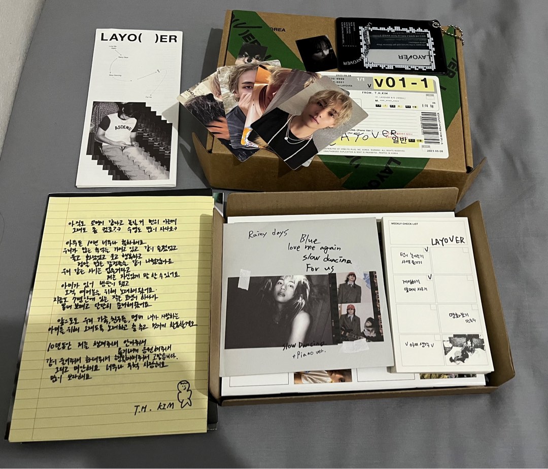 Album taehyung V bts layover, K-Wave di Carousell