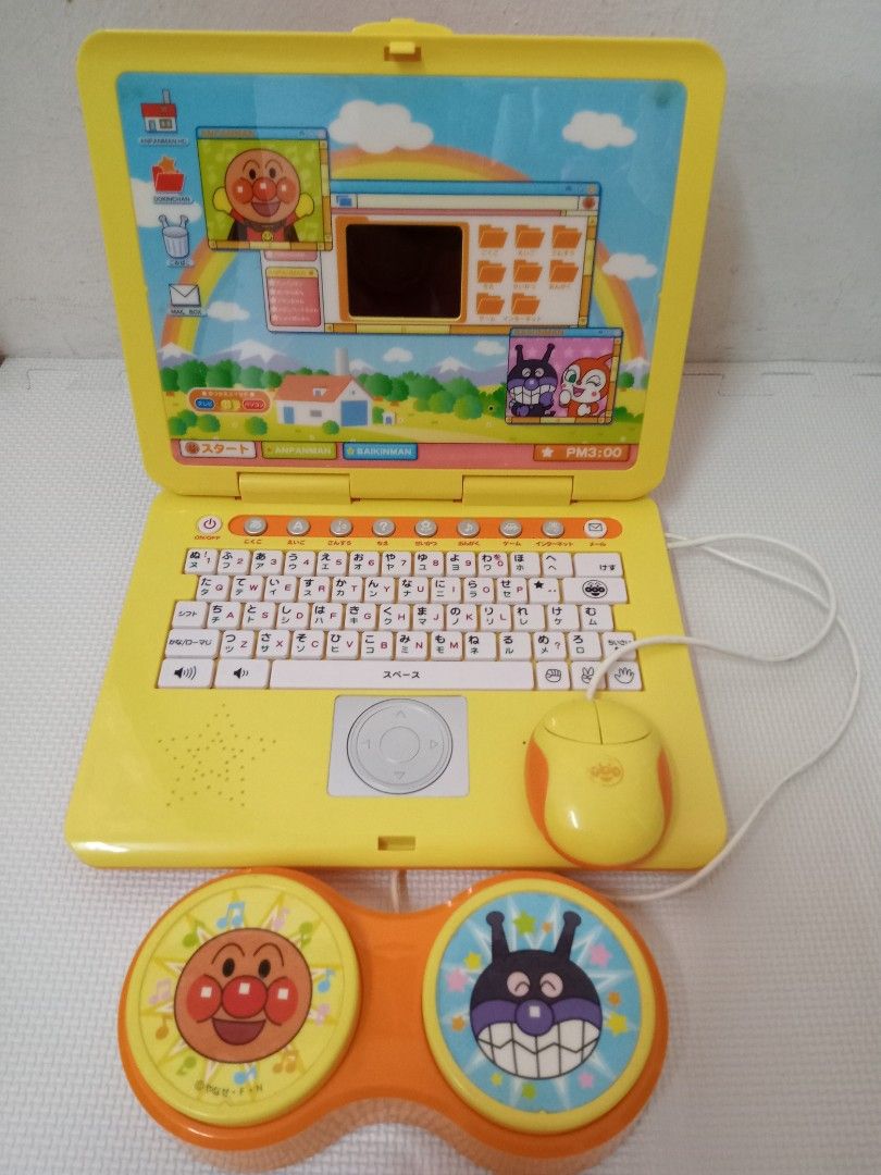 Anpanman Laptop Computer, Hobbies & Toys, Toys & Games on Carousell