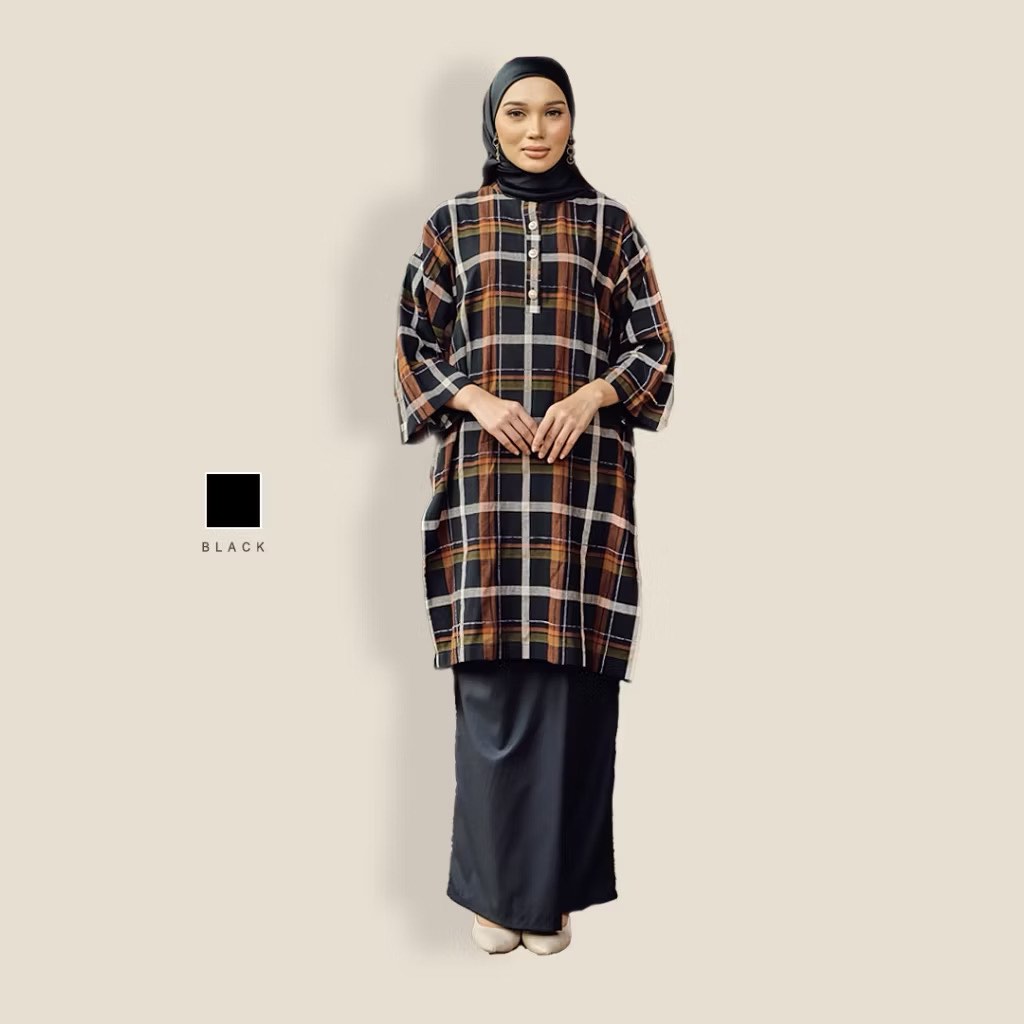 Asikin Ahmad - Kurung Kaseh Nian, Women's Fashion, Muslimah Fashion ...