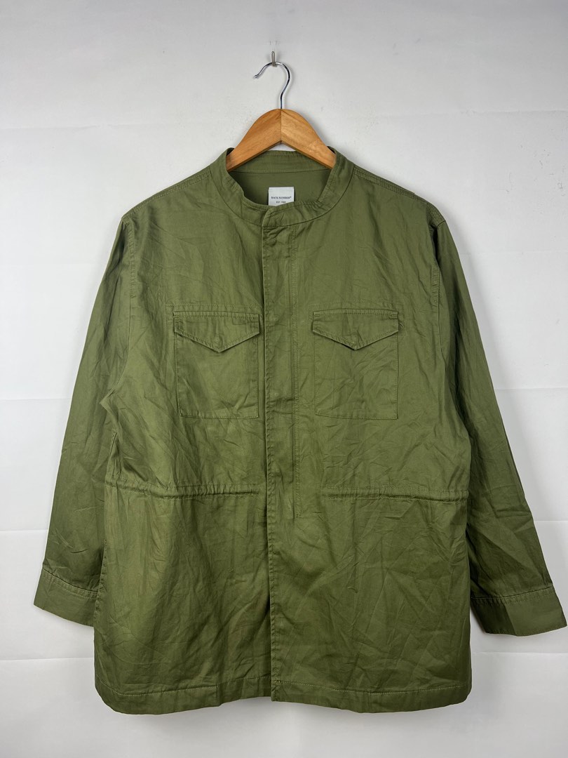 Back number parka jacket, Men's Fashion, Coats, Jackets and Outerwear ...