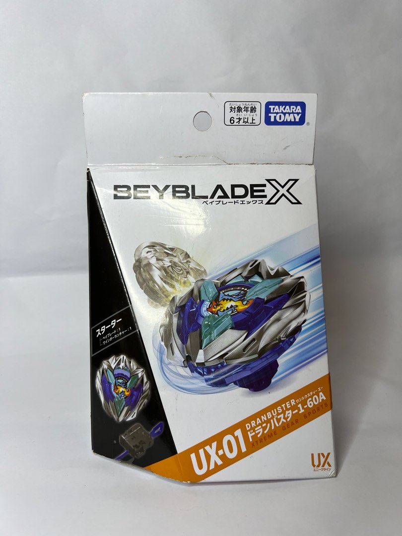Beyblade X - UX-01 Dranbuster 1-60A Starter Set, Hobbies & Toys, Toys & Games on Carousell