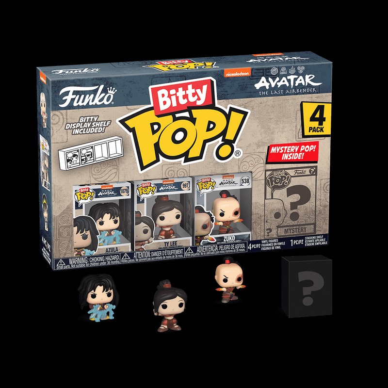 Bitty Pop! Avatar The Last Airbender 4-Pack Series 2, Hobbies & Toys ...
