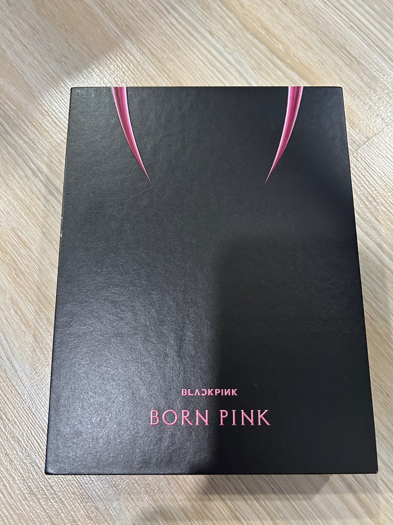 blackpink born pink (pink ver, no poster, 1 extra photocard) album ...