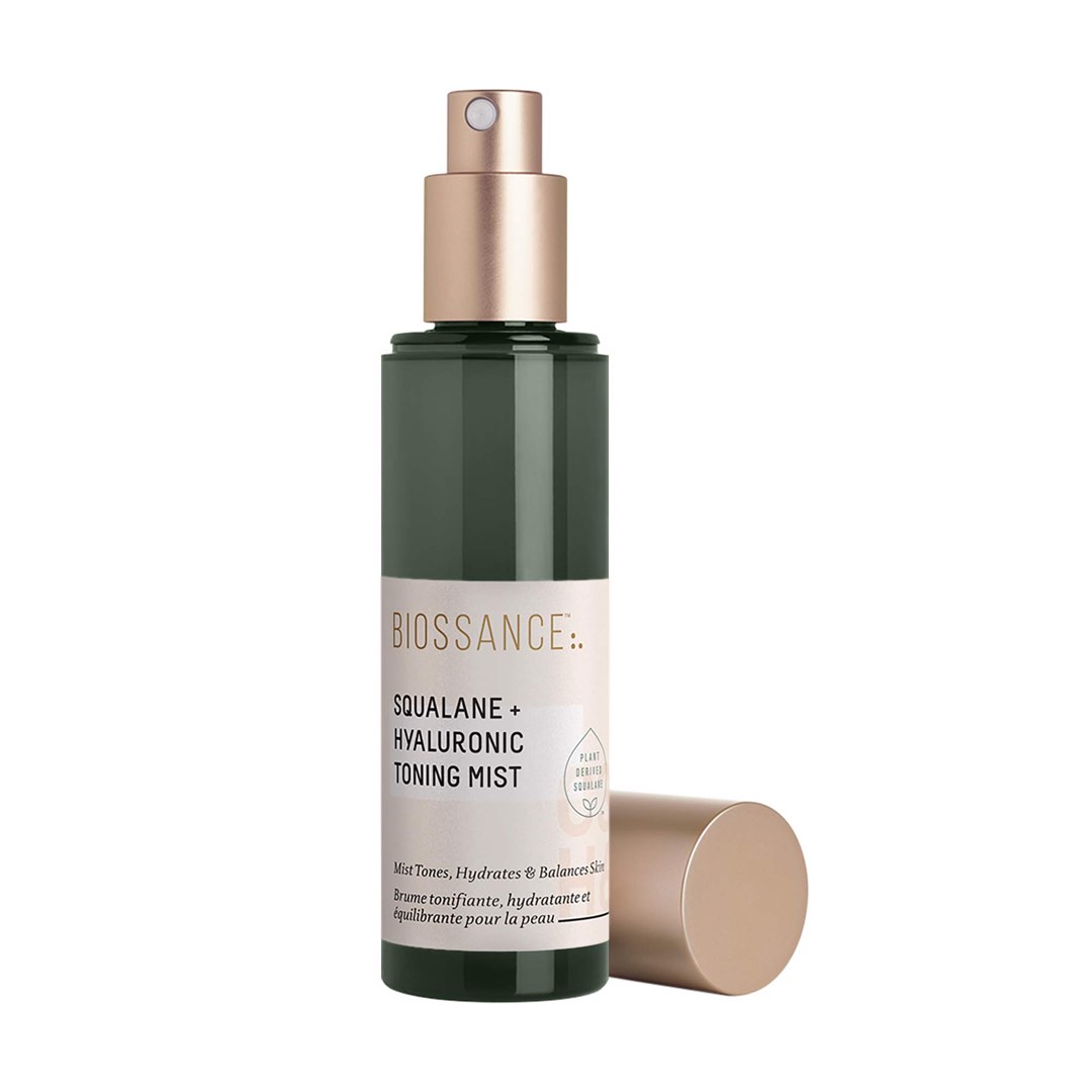 BNIB Biossance Squalene + Hyaluronic Toning Mist, Beauty & Personal ...