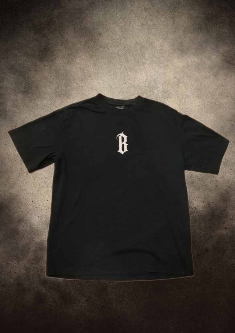 BONELESS BLACK TEE, Men's Fashion, Tops & Sets, Tshirts & Polo Shirts ...