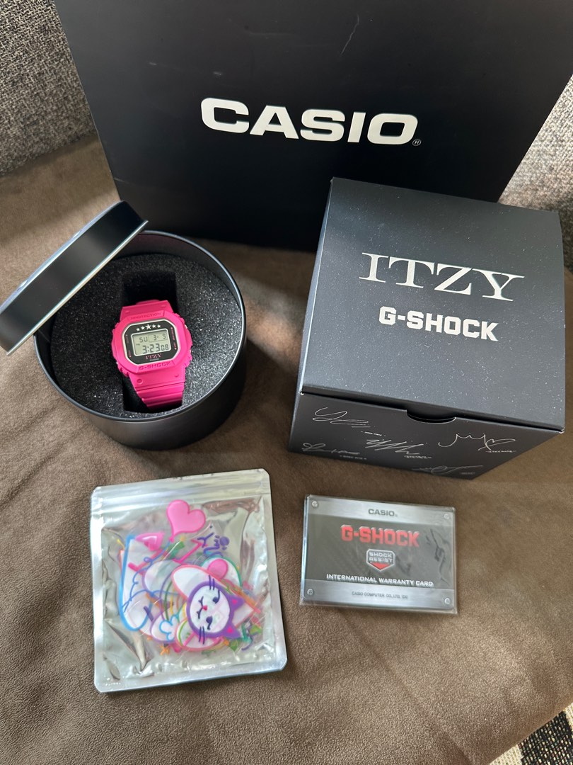 Brand New Casio G-Shock x Itzy Digital Watch, Women's Fashion, Watches ...