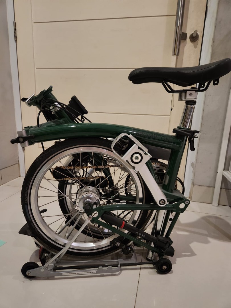 BROMPTON M6L British Racing Green Collector Item, Olah Raga, Sepeda di ...