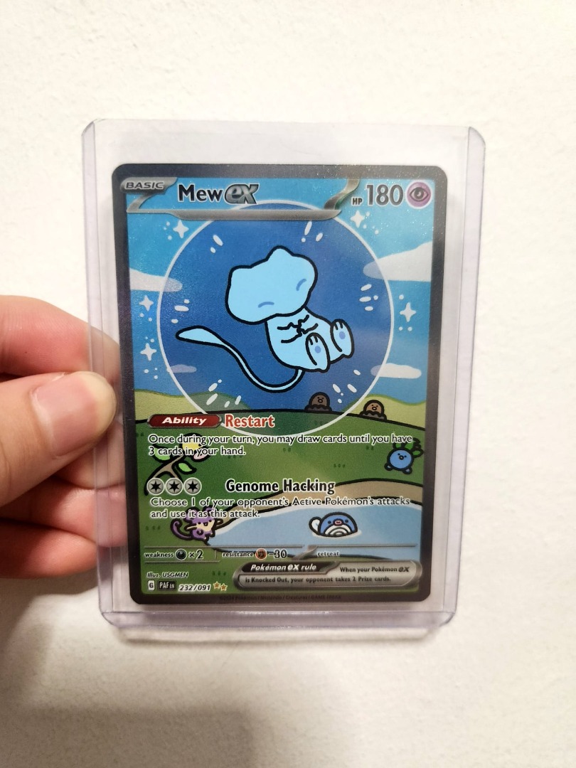 Bubble Mew Sir Paldean Fates, Hobbies & Toys, Toys & Games on Carousell