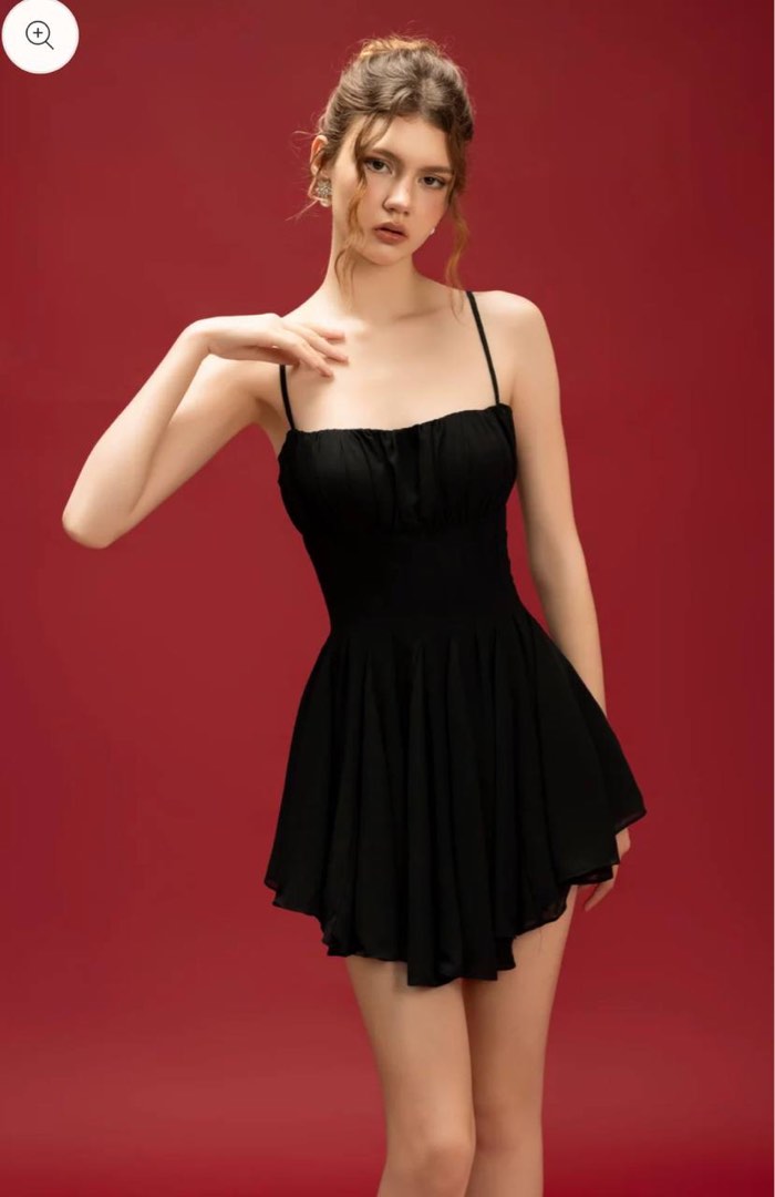 Bubd Hera Mini Dress & Lace Bolero In Black, Women's Fashion, Dresses ...