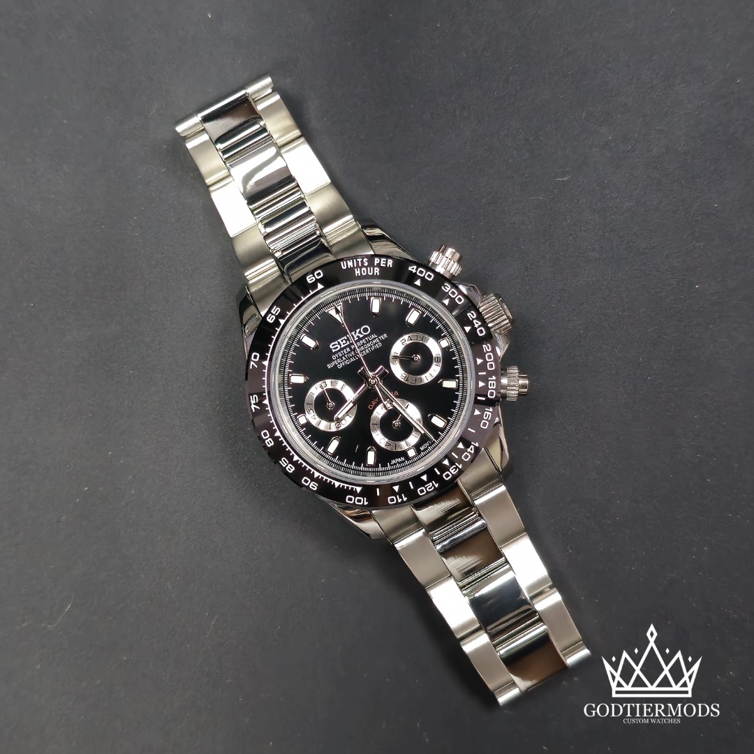 [BUILD] Seiko Mod Godzilla Daytona | VK63 Movement, Men's Fashion ...