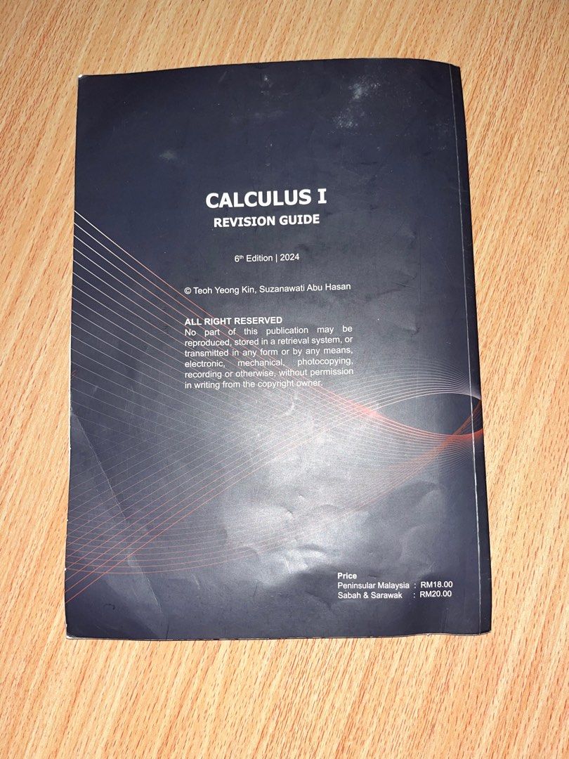 CALCULUS 1 uitm book, Hobbies & Toys, Books & Magazines, Textbooks on ...