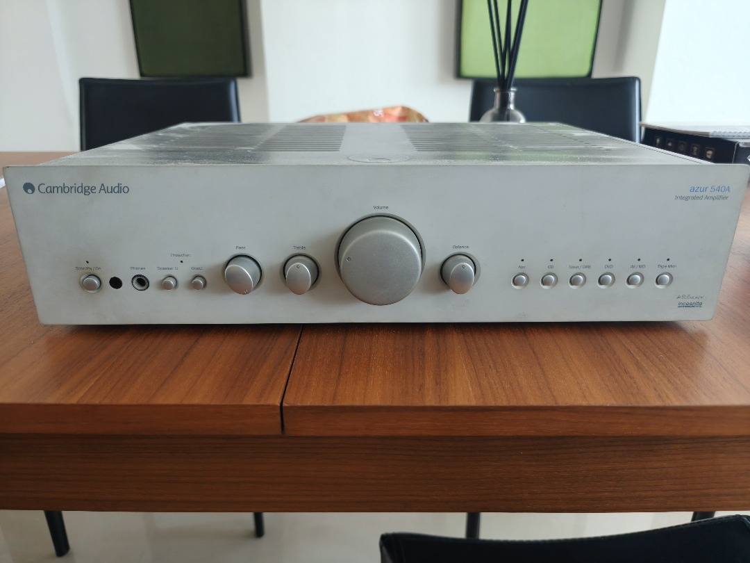 Cambridge Audio azure 540a Stereo Amplifier - 50w at 8 ohm RMS per ...