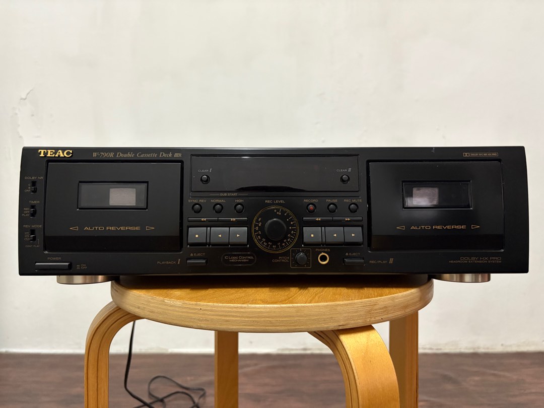 cassette pkayer TEAC W-790R, Audio, Other Audio Equipment on Carousell