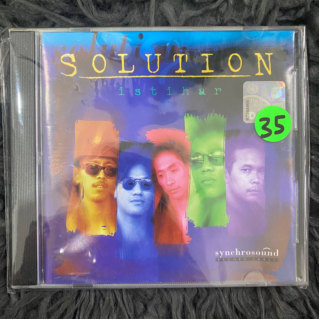 CD SOLITION Istihar, Hobbies & Toys, Music & Media, CDs & DVDs on Carousell