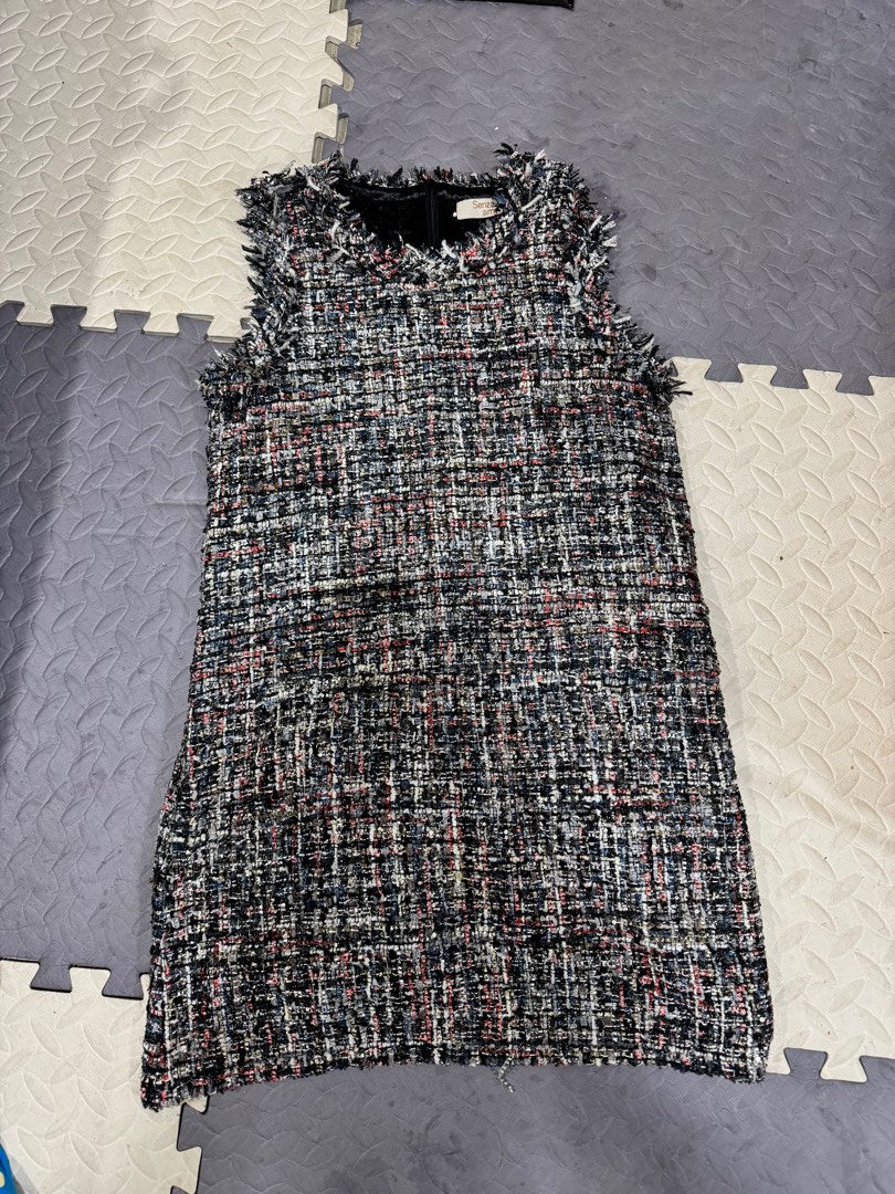Chanel inspo Tweed Dress, Women's Fashion, Dresses & Sets, Dresses on ...