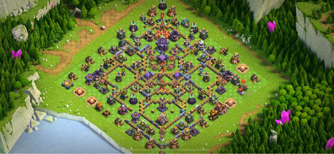 Clash of Clans(coc) Th15 core defense upgraded,hero lvl good also on ...