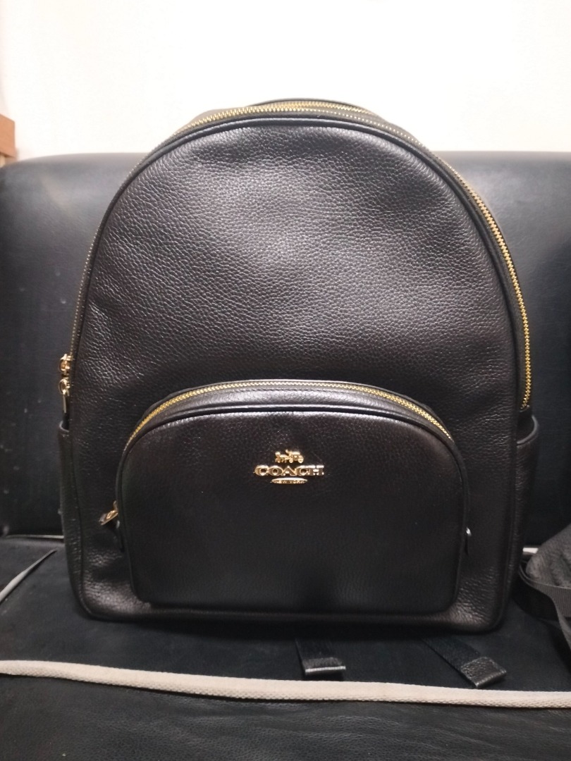 Coach Large Court Backpack, Luxury, Bags & Wallets on Carousell