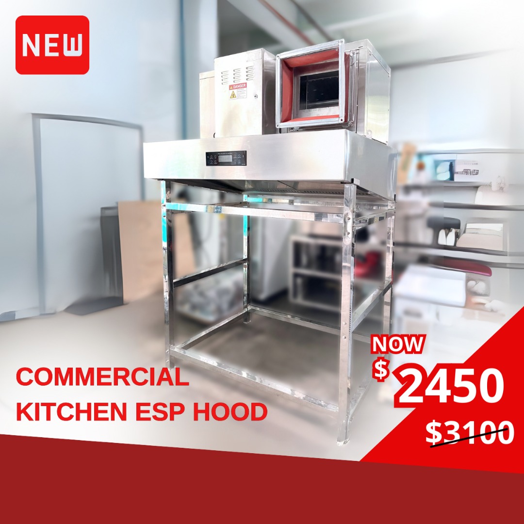 Commercial Kitchen ESP Hood on Carousell