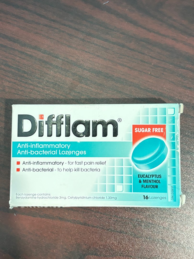 Difflam Lozenges, Beauty & Personal Care, Oral Care on Carousell