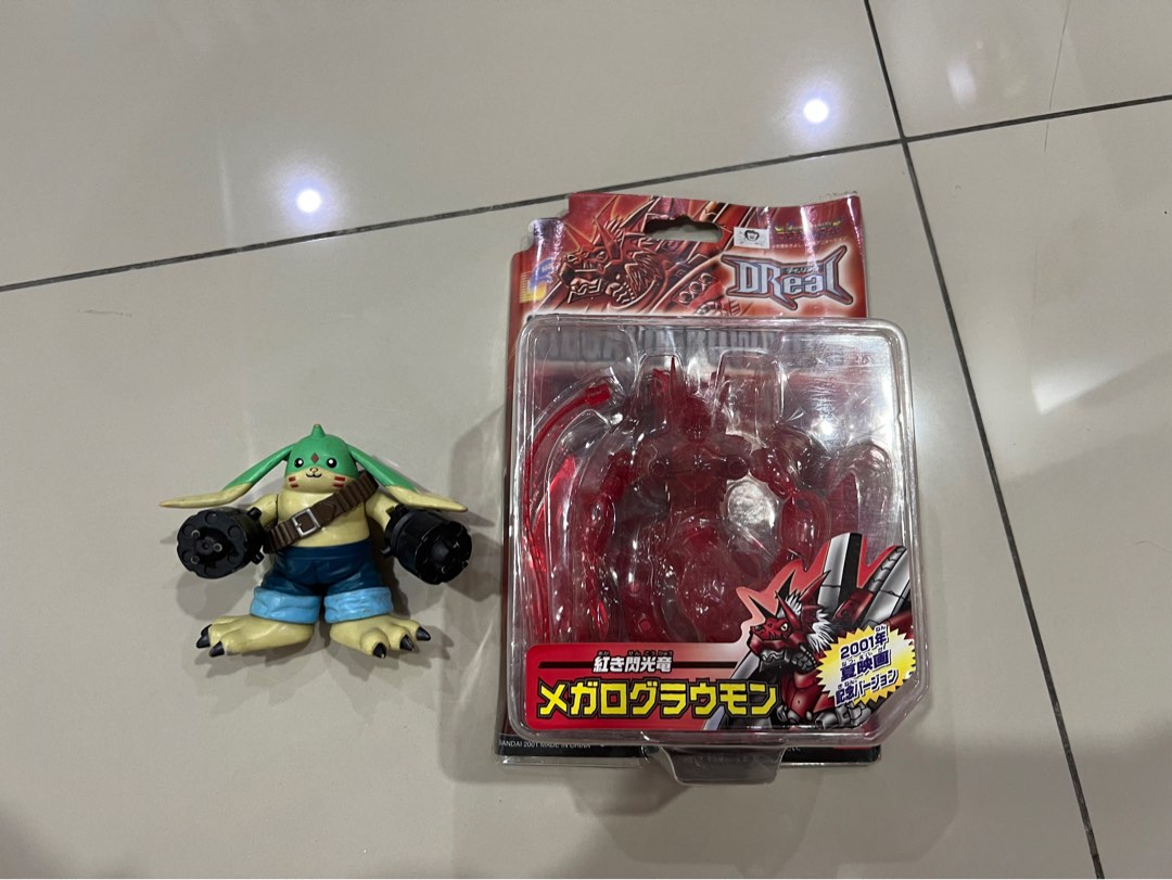Digimon Dreal figure Gargomon MegaGrowmon, Hobbies & Toys, Collectibles ...