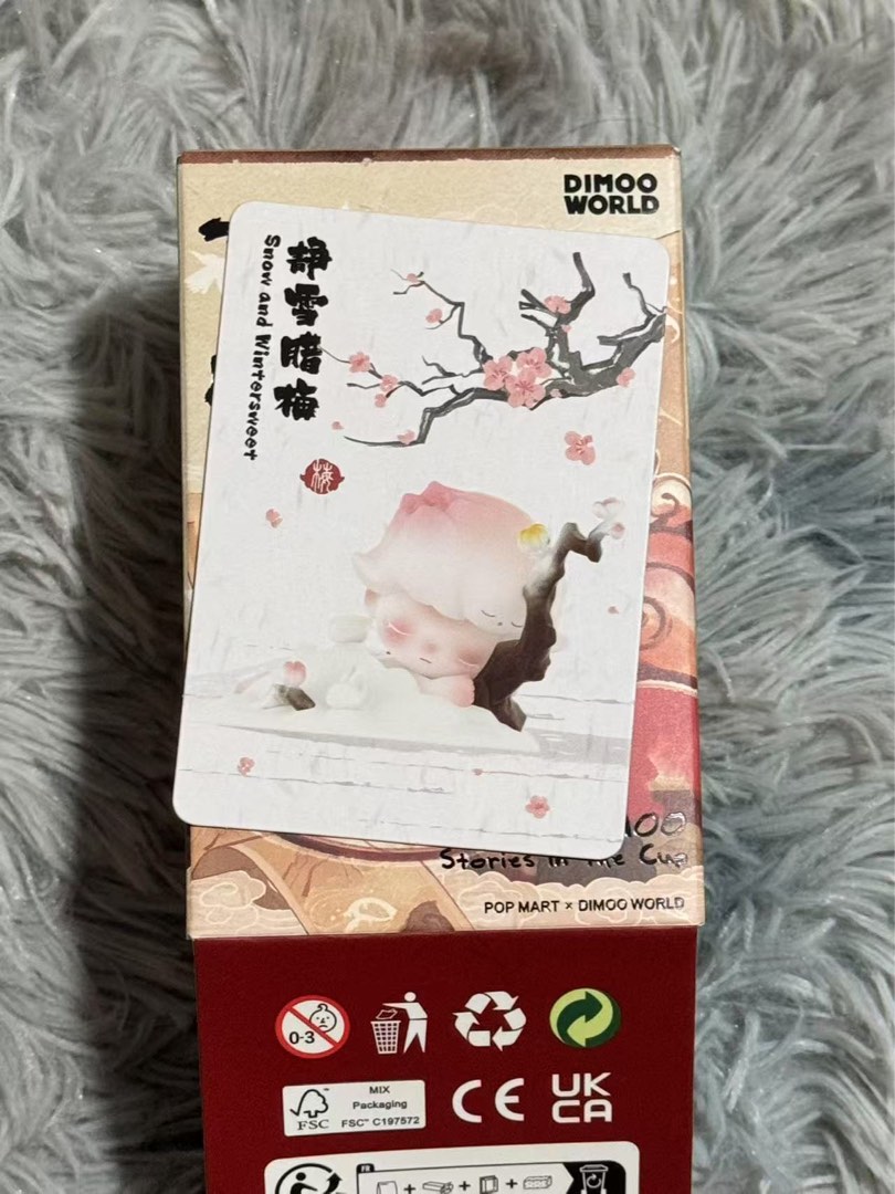 Dimoo- snow and wintersweet, Hobbies & Toys, Toys & Games on Carousell