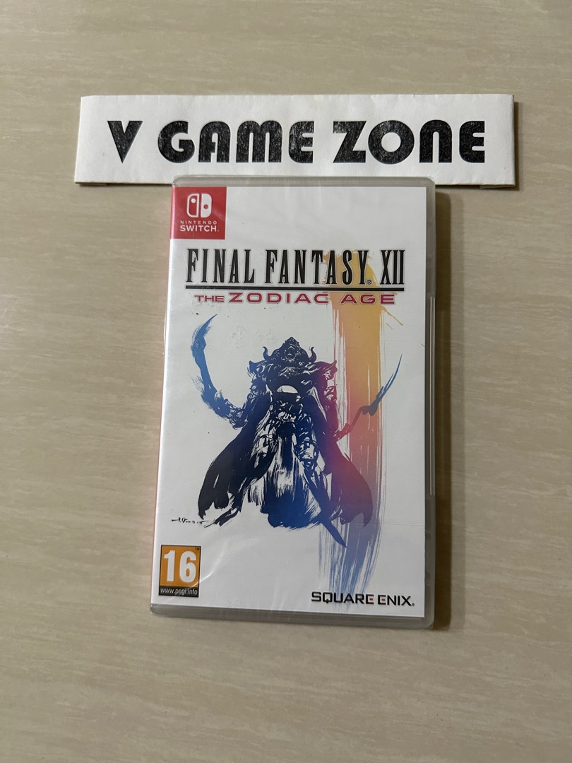 (NEW) Final Fantasy XII 12 The Zodiac Age FF12 | Nintendo Switch Games ...