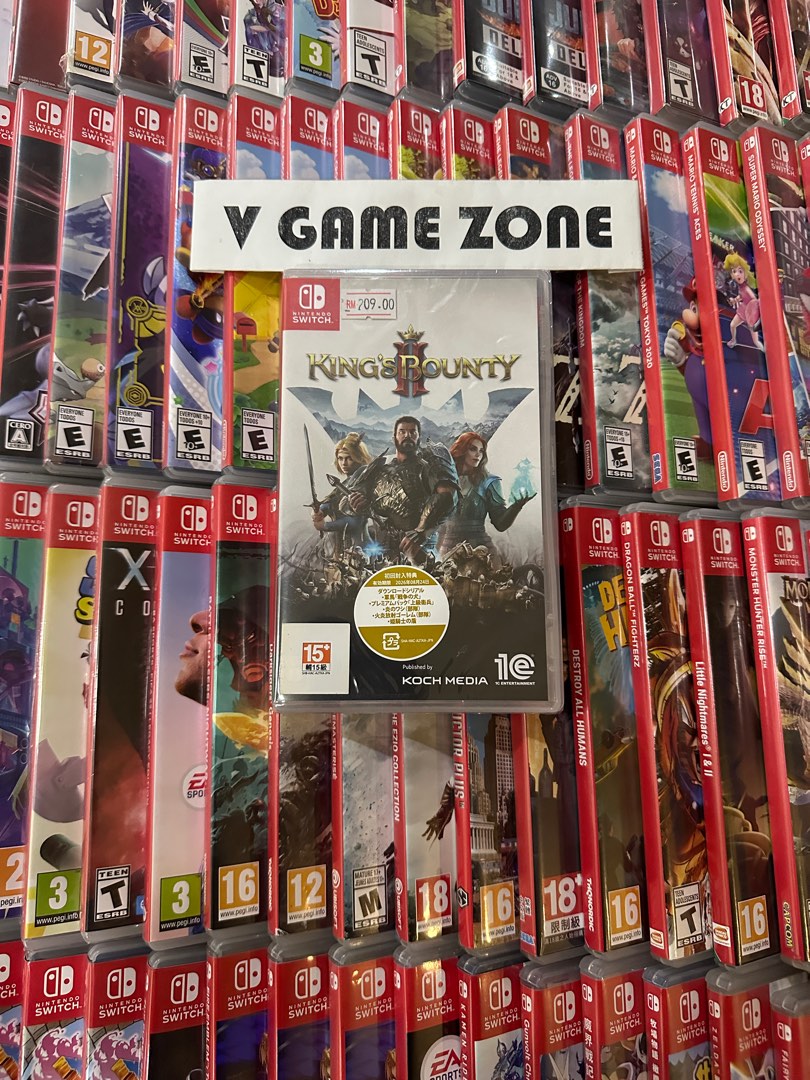 (NEW) King’s Bounty 2 II | Nintendo Switch Games | Physical Game Card ...