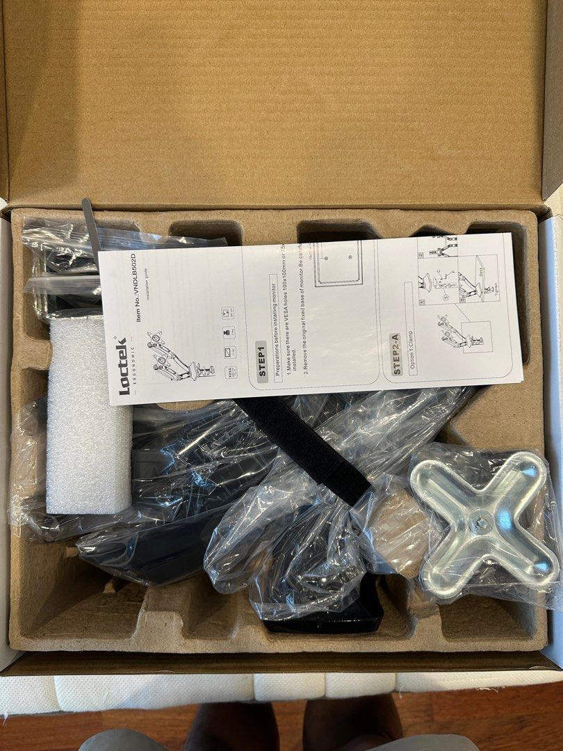 Dual Monitor Arm (loctek), Computers & Tech, Parts & Accessories, Other ...