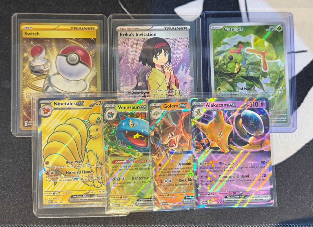 ENG 151 Pokemon gold switch, Erika, Caterpie, Ninetales, venusaur ...