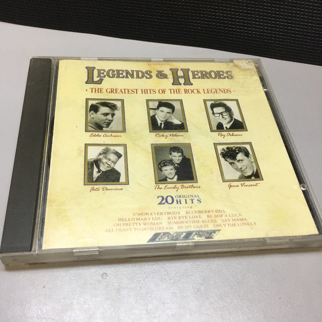 (Eng CD) Legends and Heroes The greatest hits of the Rock legends ...