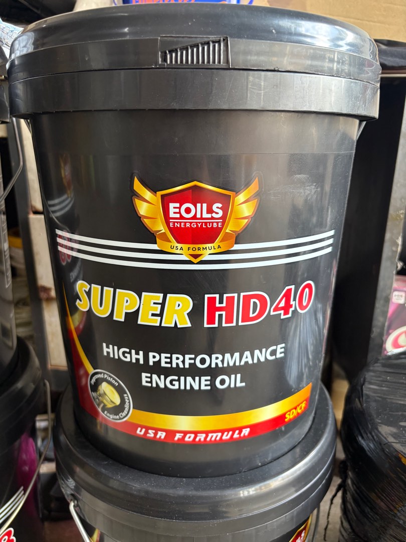 Eoils Engine oil HD40 SAE40 17Liter, Everything Else, Others on Carousell