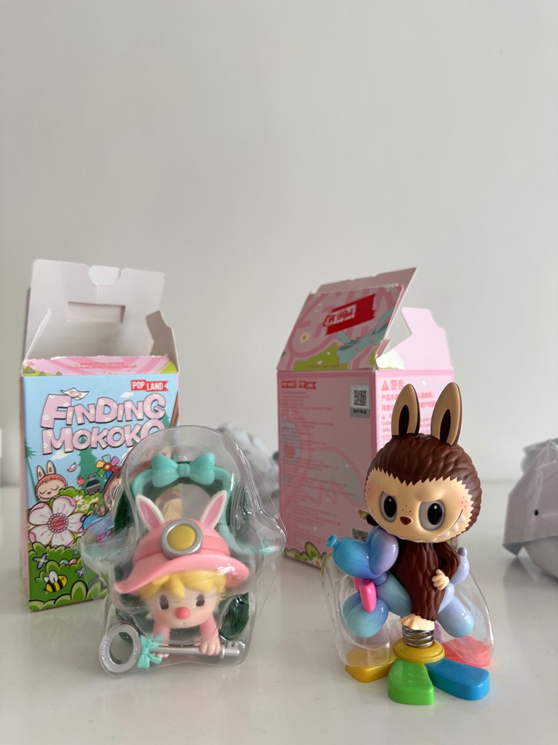 「交換」Finding Mokoko （兩隻換Dimoo追光而遇), 興趣及遊戲, 玩具 & 遊戲類 - Carousell