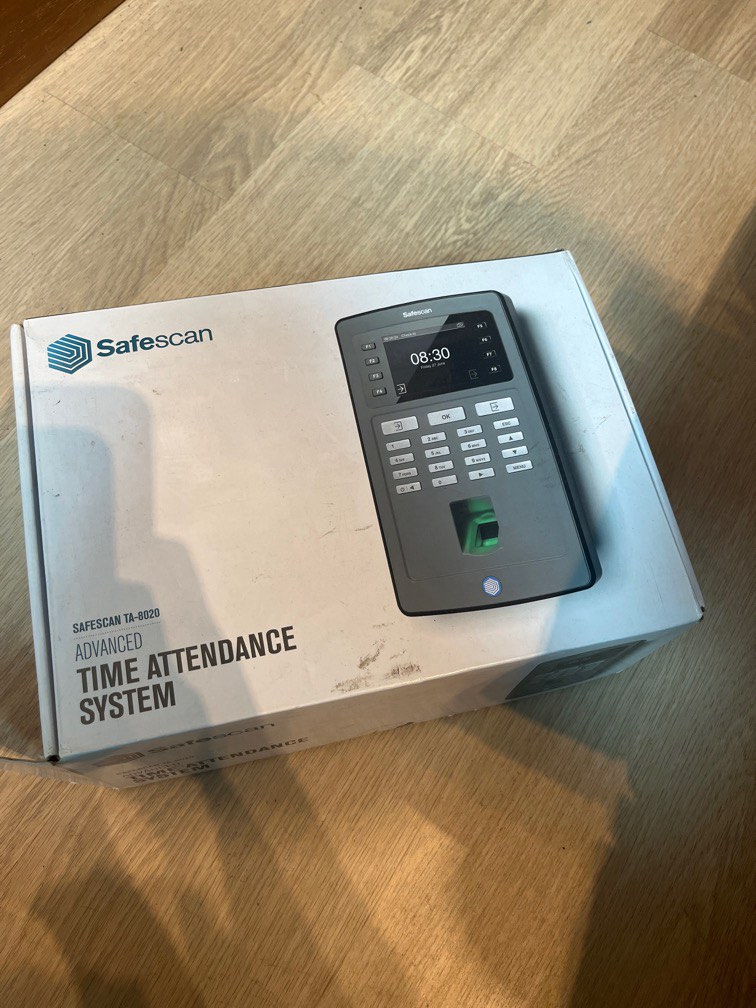 Fingerprint Scan Attendance Time Card, Computers & Tech, Printers ...